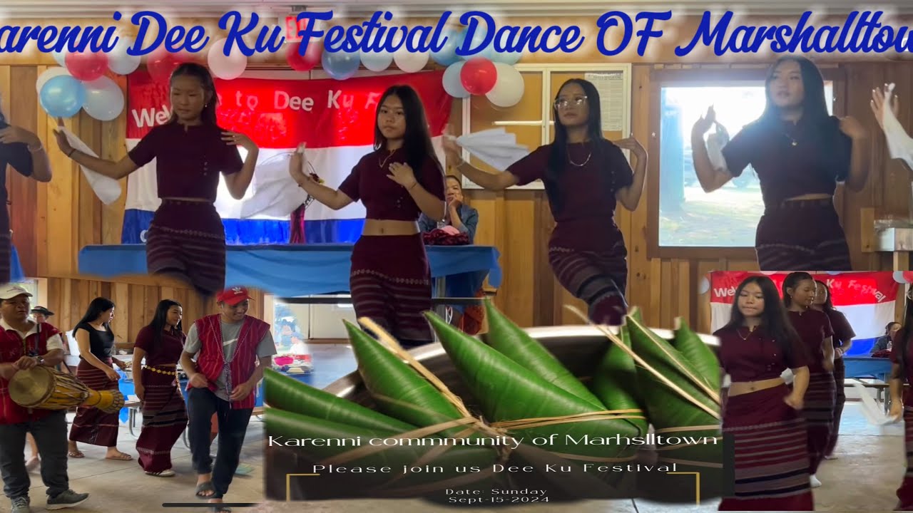 Karenni Dee Ku Festival Dance OF Marshalltown - YouTube