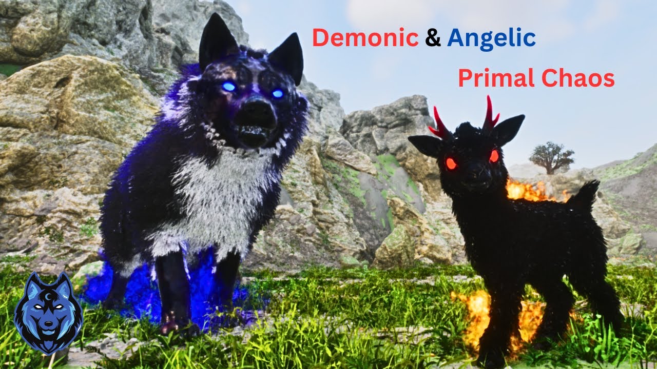 Taming Demonic and Angelic Dinos - Ark Primal Chaos - YouTube