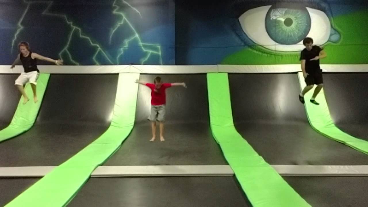 Three kids do double backflip - YouTube