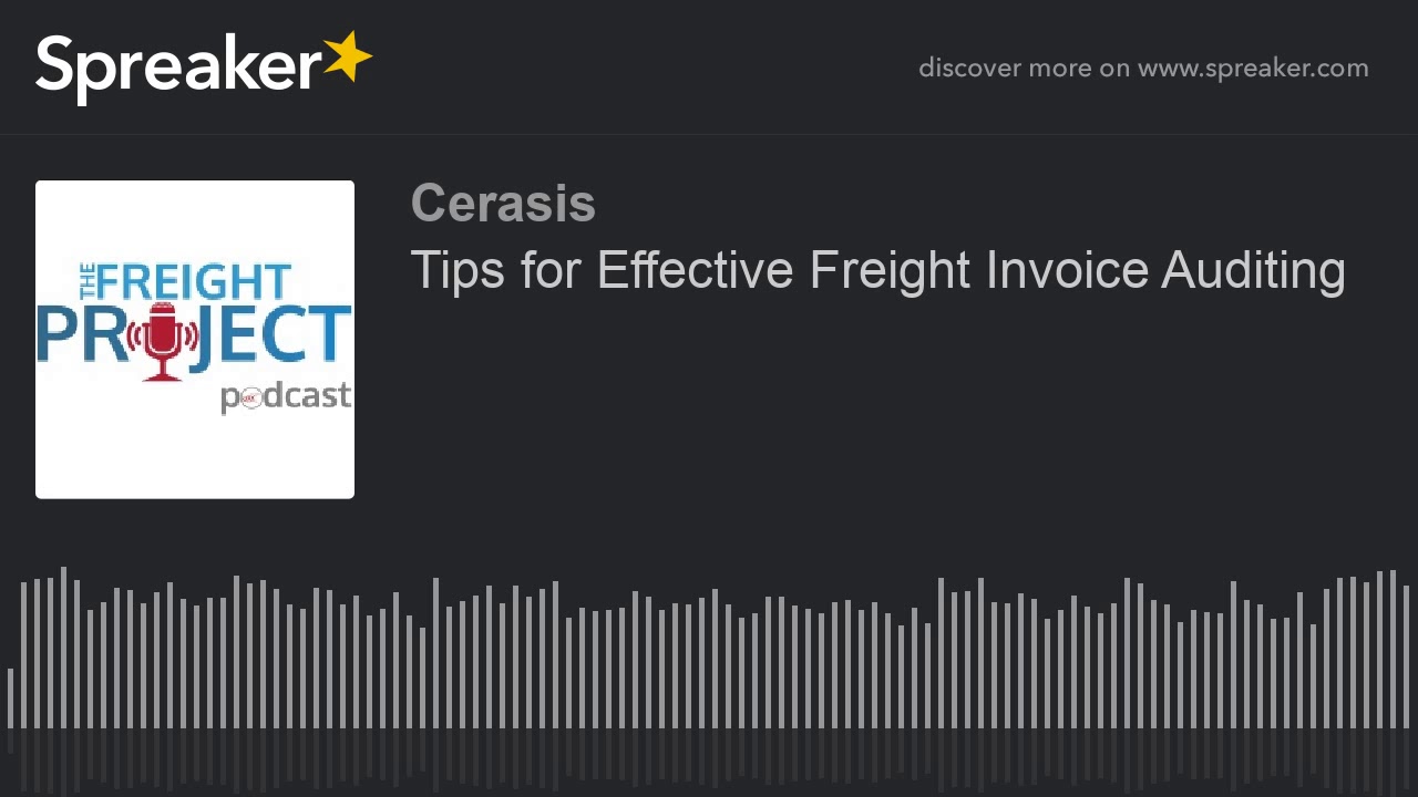 Tips for Effective Freight Invoice Auditing - YouTube