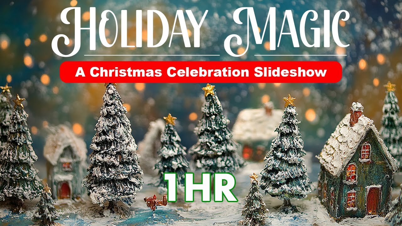 A Magical Christmas Slideshow with Great Holiday Music - YouTube