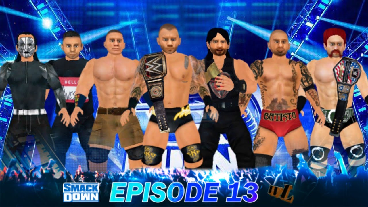 Wr3d 2k21-Smackdown live episode 13 with commentary || custom fed - YouTube