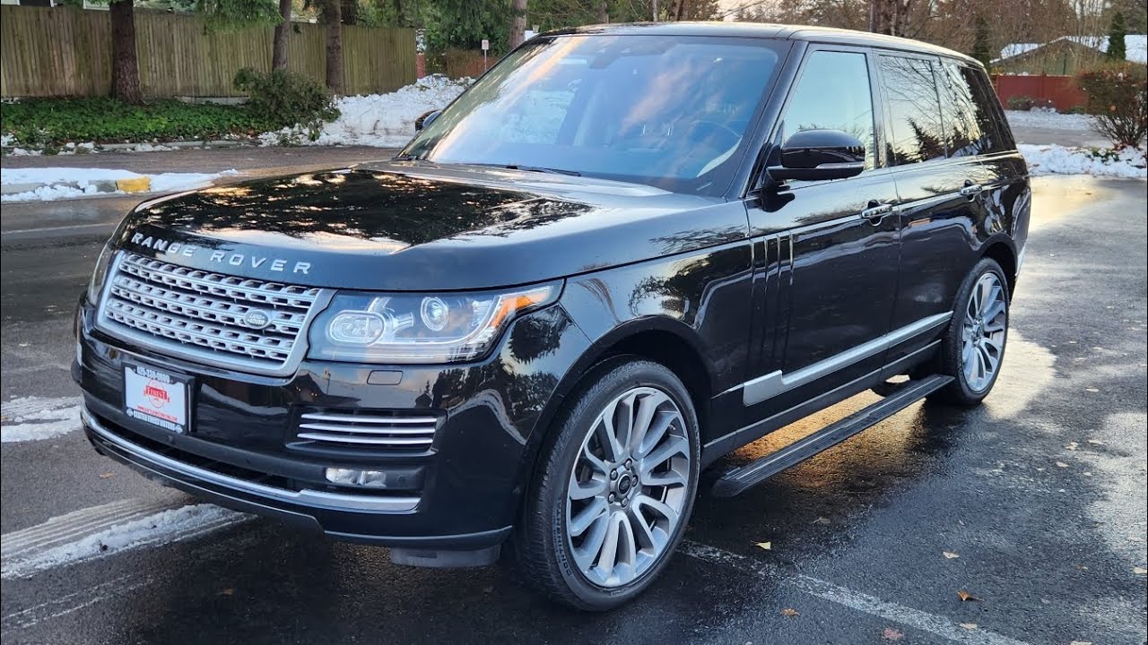 2017 Land Rover Range Rover Autobiography - YouTube