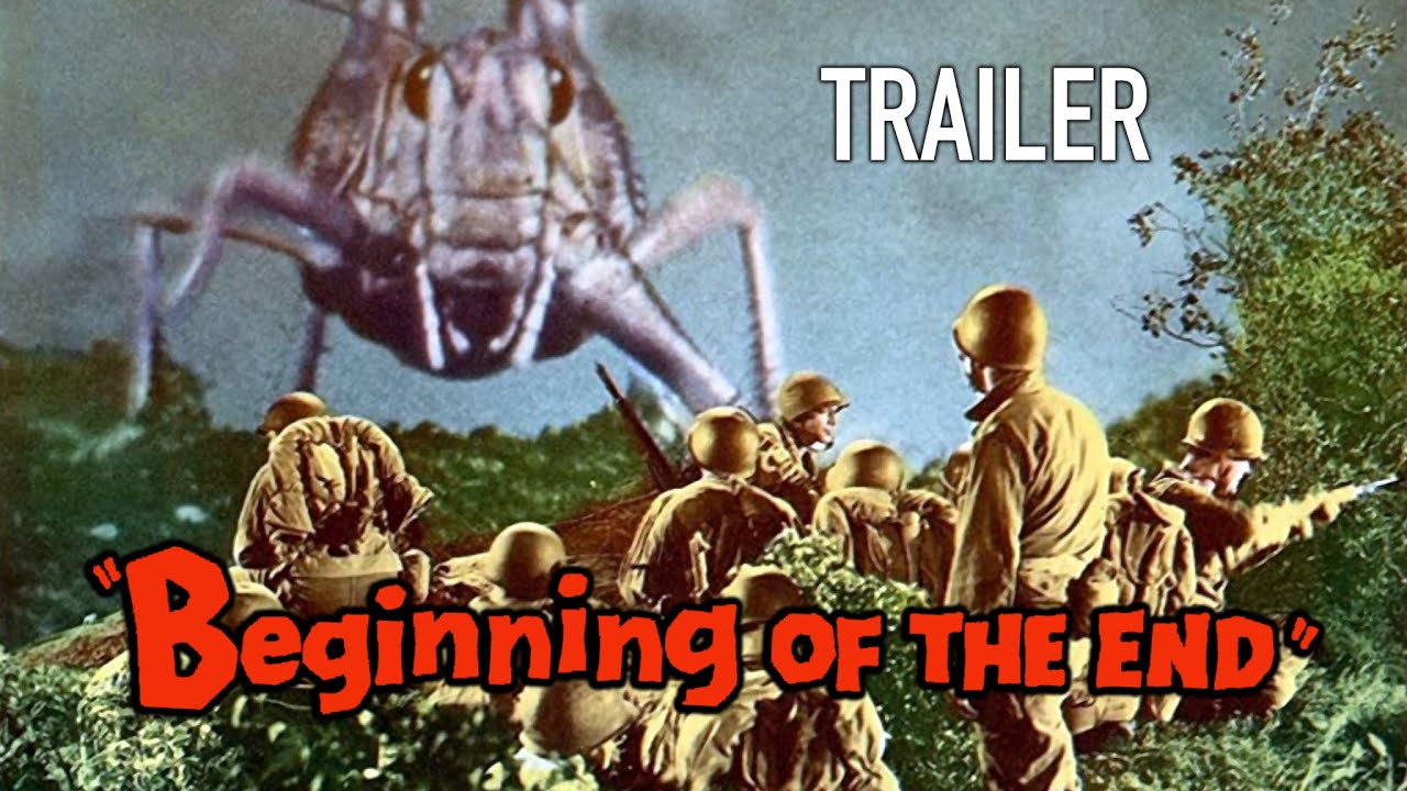 Beginning of the End (1957) | Trailer - Peter Graves, Morris Ankrum | Bert I. Gordon - YouTube