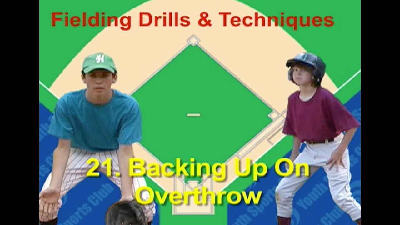 Baseball & Softball Coaching: Backing up on overthrow is a good ...