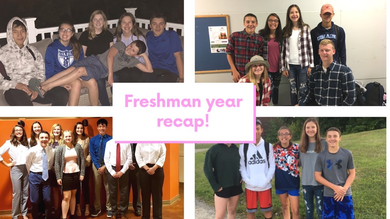 Freshman year recap!! |Friends 3.0 - YouTube