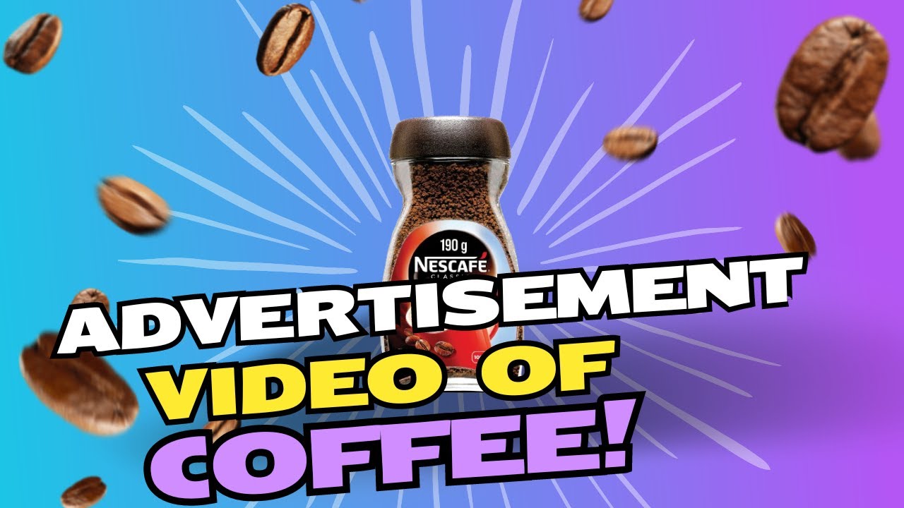 Coffee advertisement video made by ArchEditor || - YouTube