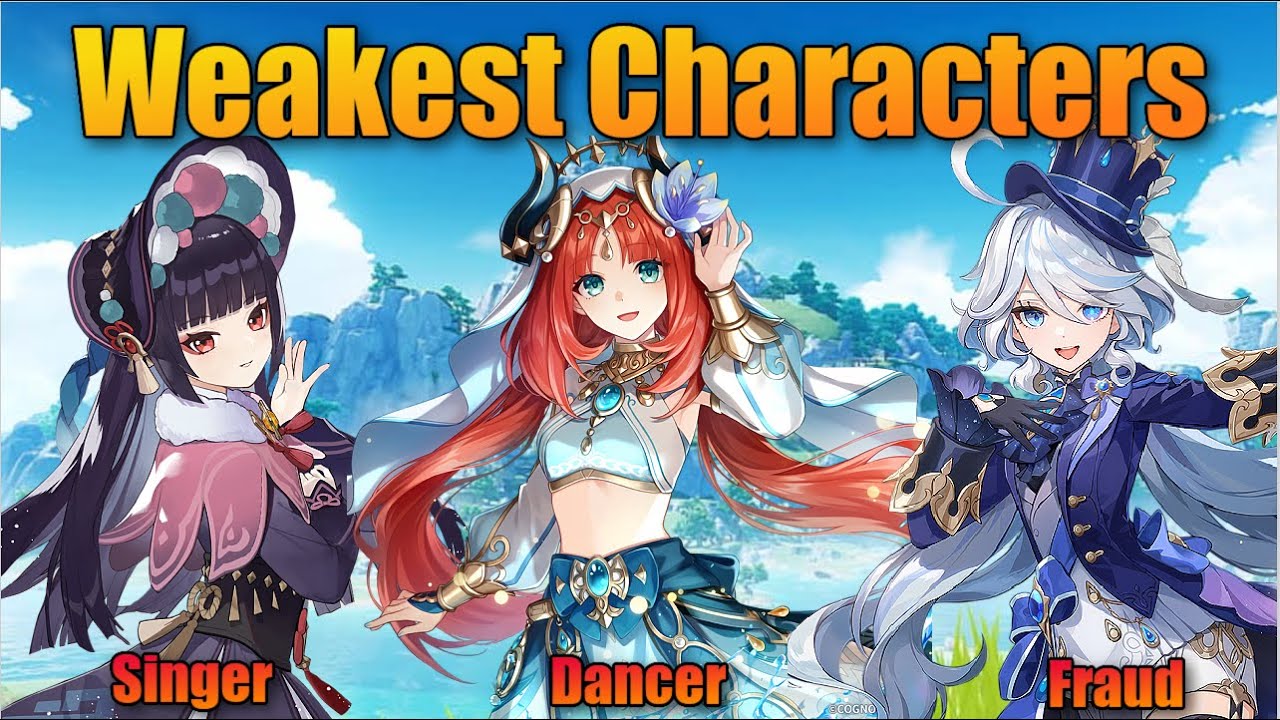 The Weakest Characters In Teyvat Lorewise - Genshin Impact 5.0 Lore ...