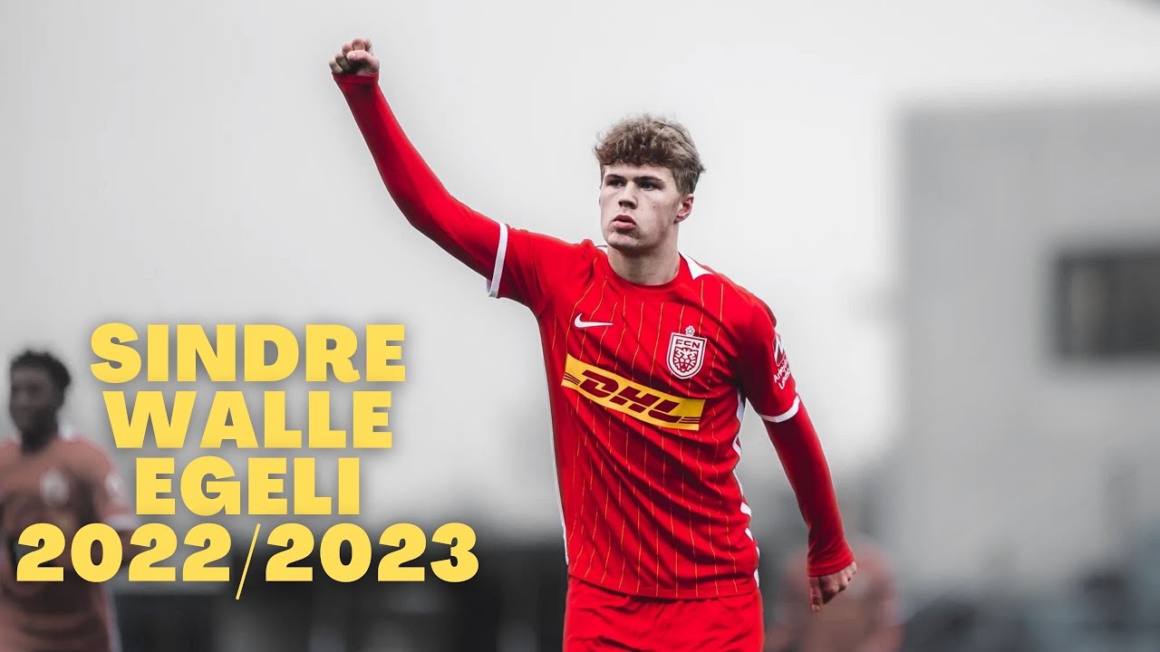 Sindre Walle Egeli U19 Ligaen 2022/2023 - YouTube