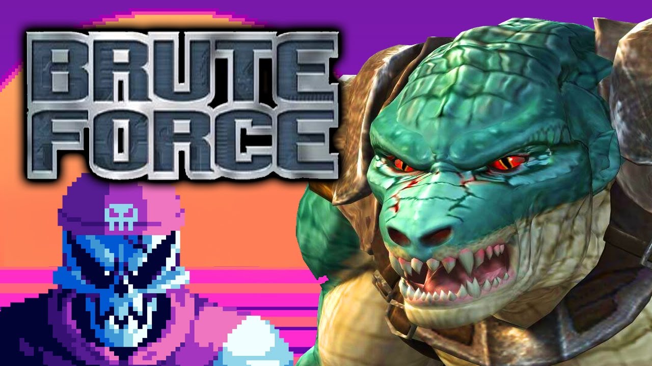 That Xbox game with the cool lizard guy! - Brute Force - YouTube