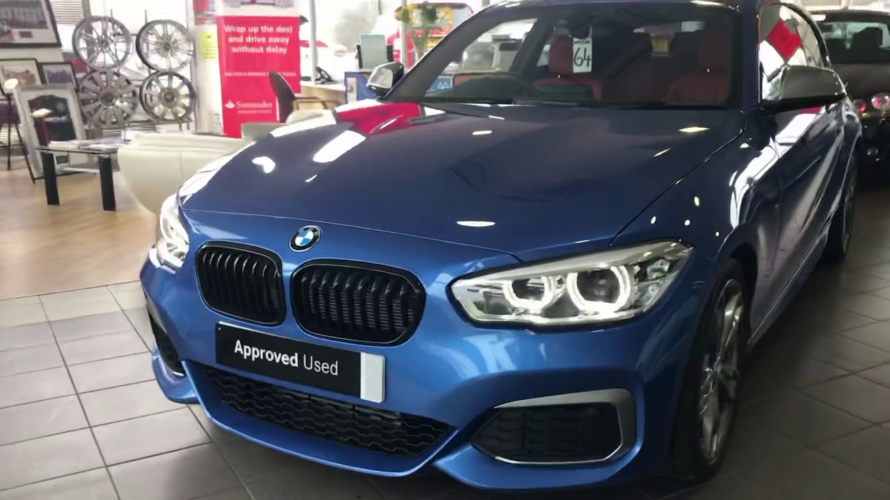 BMW M135i 2016 16 plate in ESTORIL Blue - YouTube