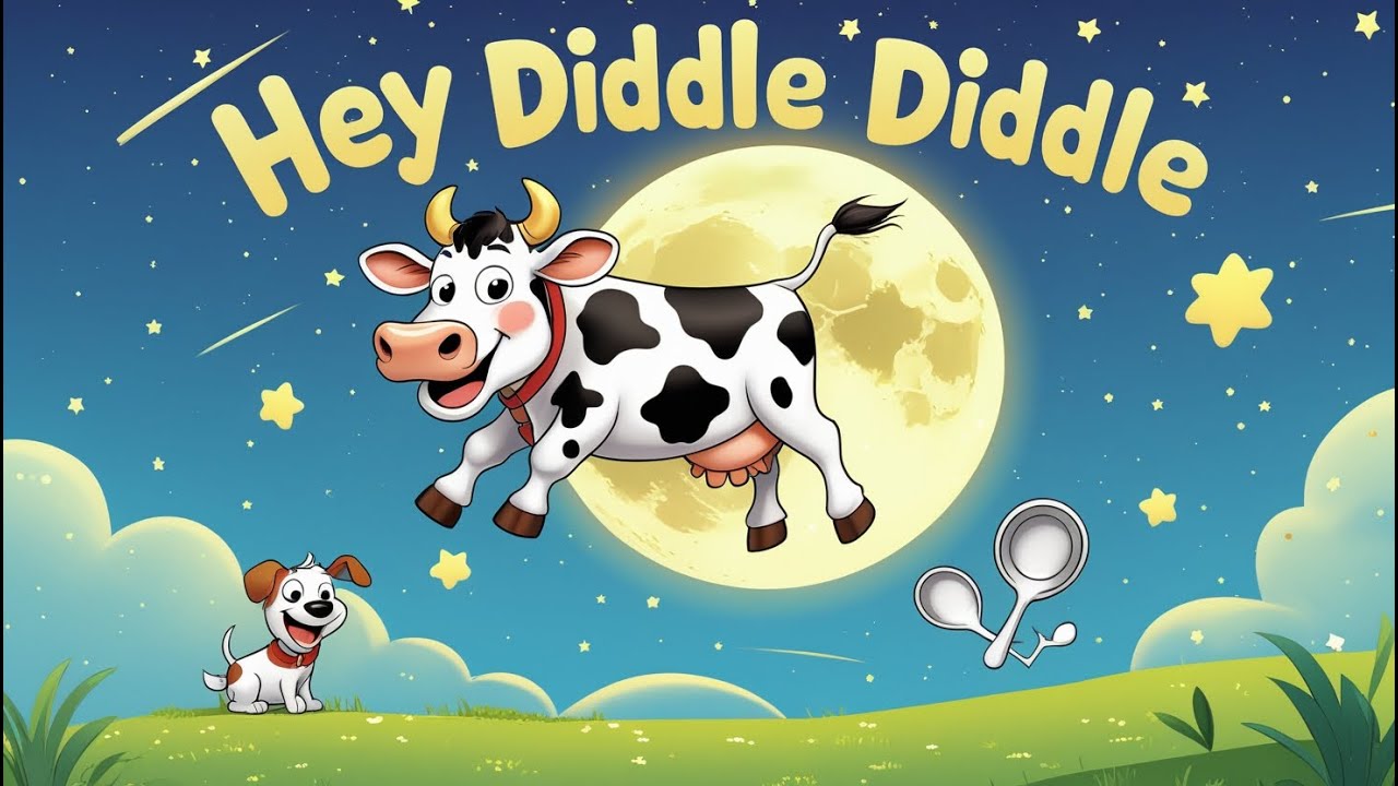 Hey Diddle Diddle poem | toddle poem | kids rhymes & song | - YouTube