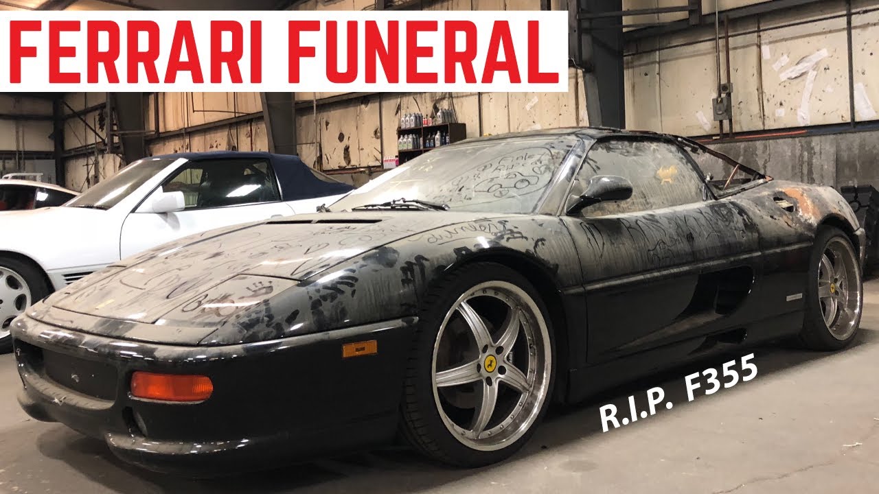 Funeral For A FERRARI *Hoovies Garage 355 Spider* - YouTube