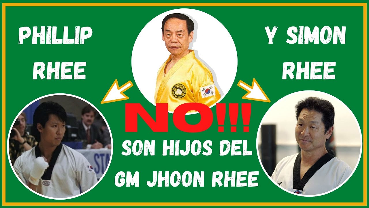 NO!! Phillip y Simon RHEE - de BEST OF THE BEST - NO son hijos de JHOON ...