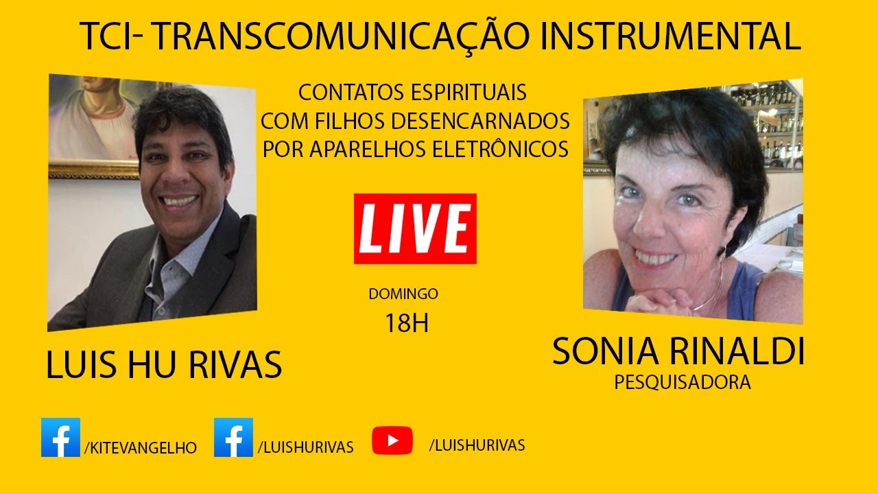 Sonia Rinaldi - TCI Transcomunicação Instrumental - YouTube