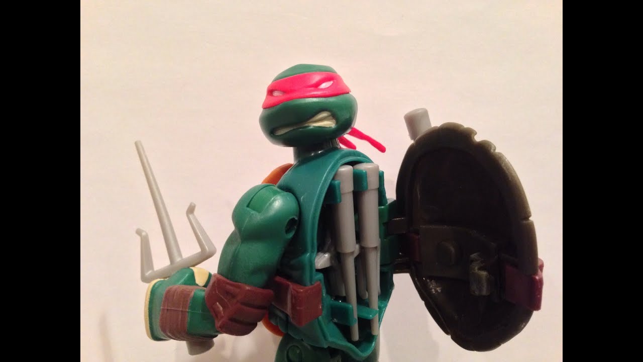 Playmates Nickelodeon Teenage Mutant Ninja Turtles Battle Shell Raphael ...