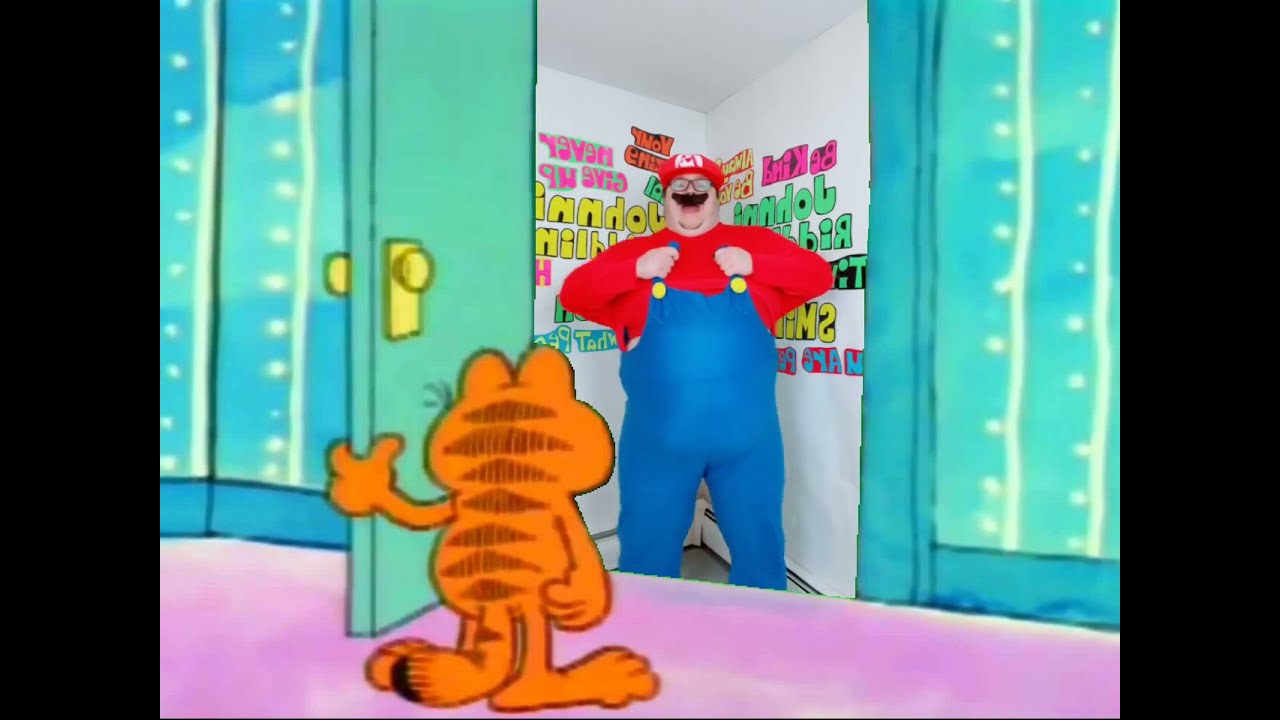 Garfield open the door - YouTube