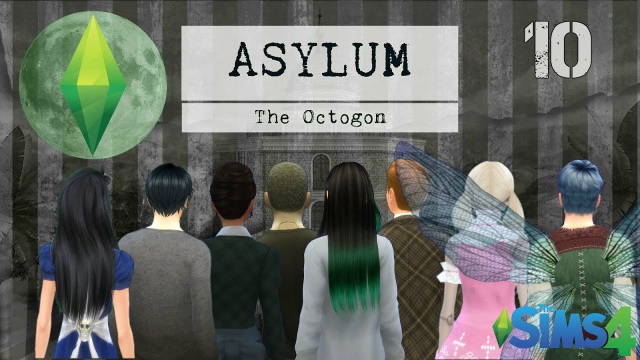 Sims 4 - Asylum Challenge Ep10 - Safe, For Now - YouTube