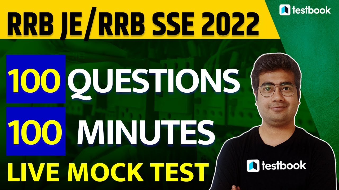 RRB SSE/SSE Electrical Classes | Top 100 Questions for Railway JE/SSE ...