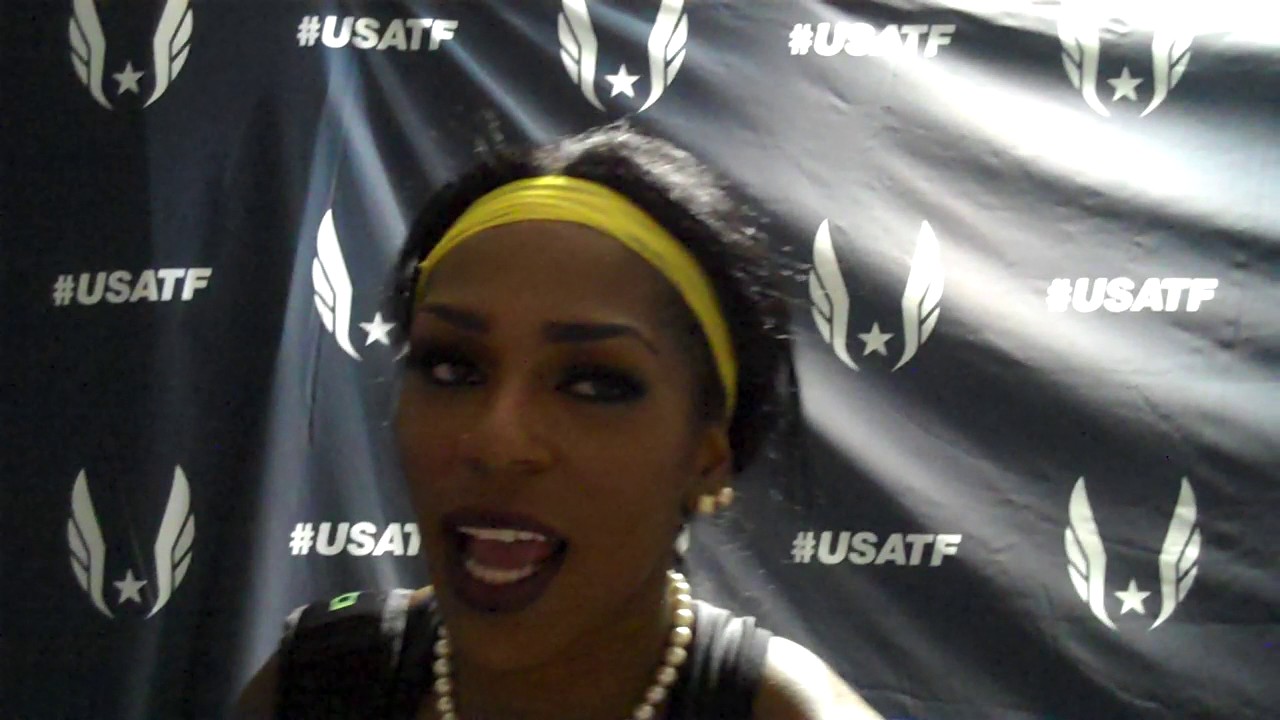 Raevyn Rogers After Making 2017 USATF 800m Final - YouTube