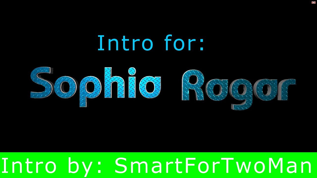 Intro for Sophia Ragar | Is it good? - YouTube