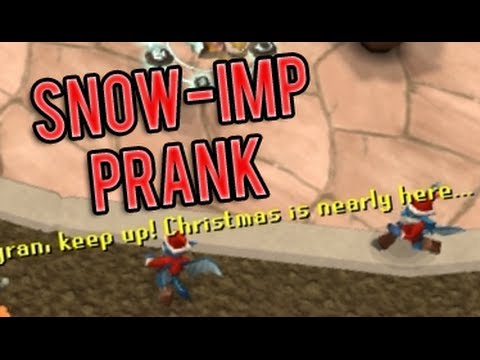 Runescape - Snow-imp prank w/Mod Ryan & Tyran - YouTube