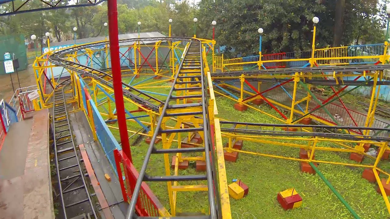 Not-So-Wacky Knock Off Wacky Worm Roller Coaster POV in India Nicco ...