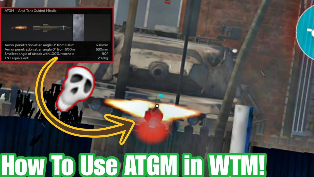 How To Use ATGM in War Thunder Mobile! - YouTube