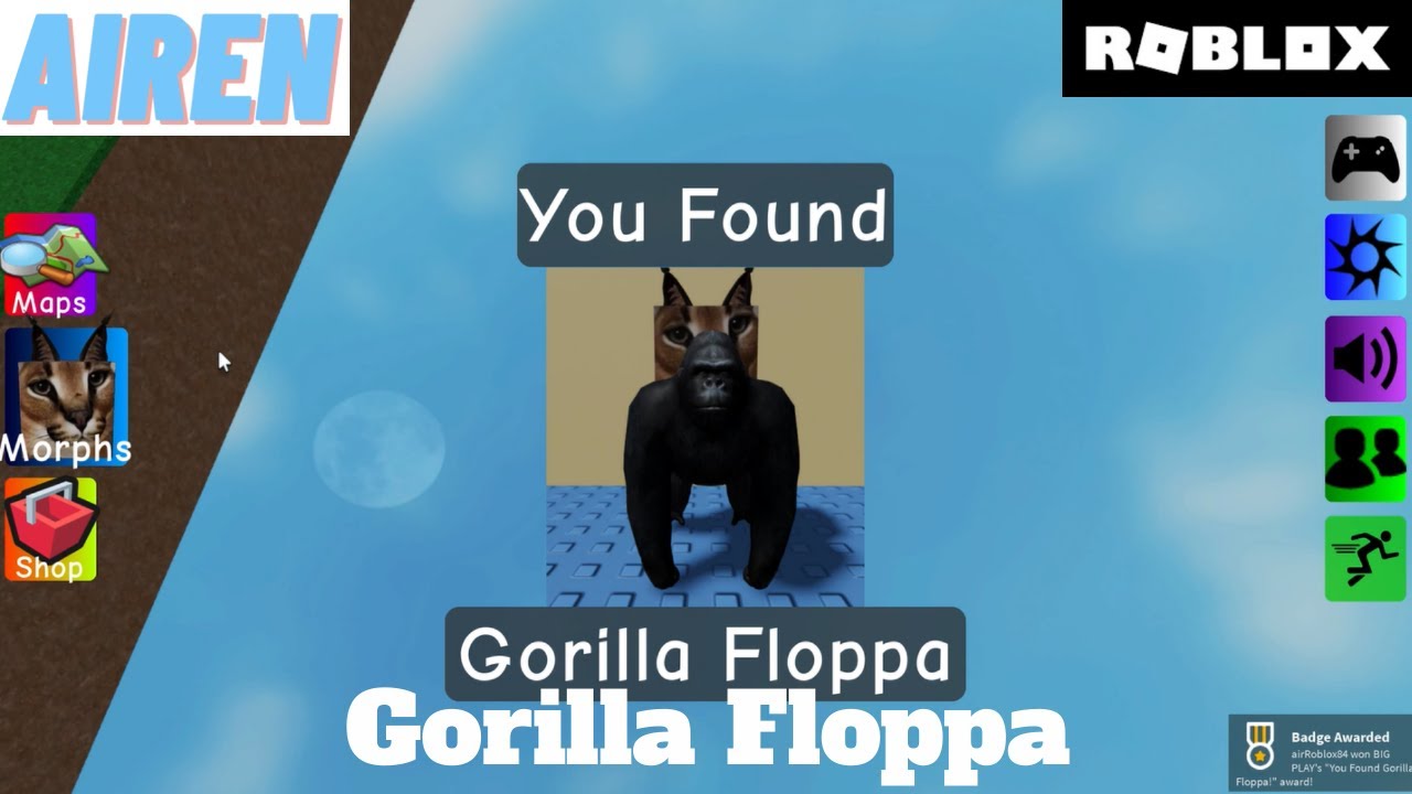 Gorilla Floppa Find the Floppa Roblox - YouTube