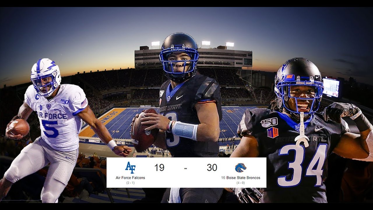 Boise State vs Air Force || "Blackout The Blue" | 2019 - YouTube