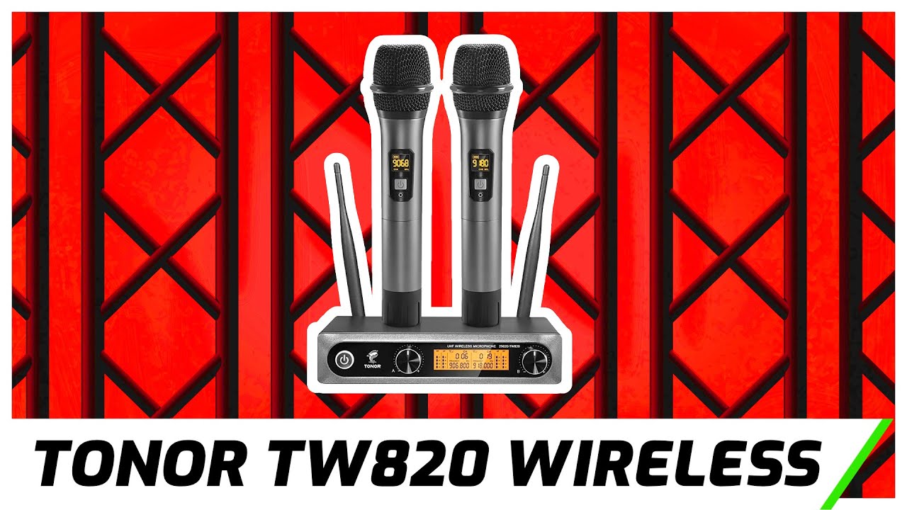 Tonor TW820 Wireless Microphone System | Setup & Review - YouTube