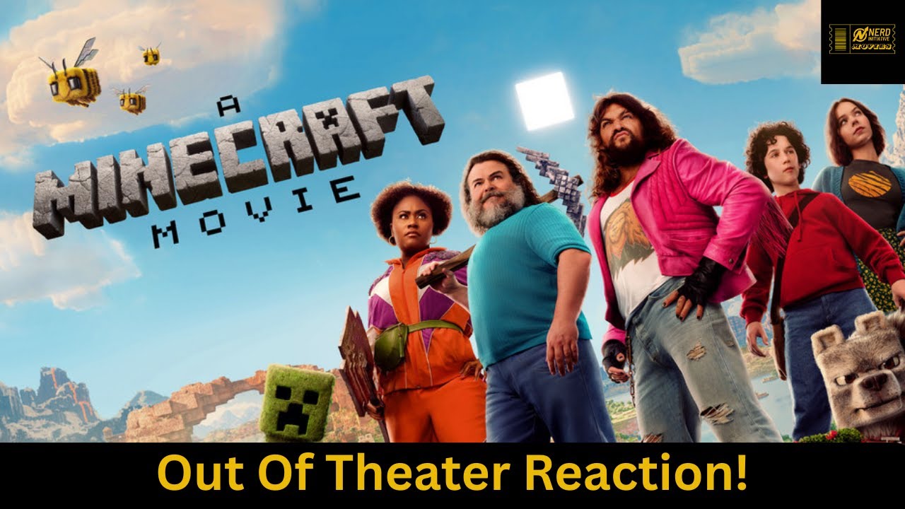 Minecraft Out of Theater Reaction! - YouTube