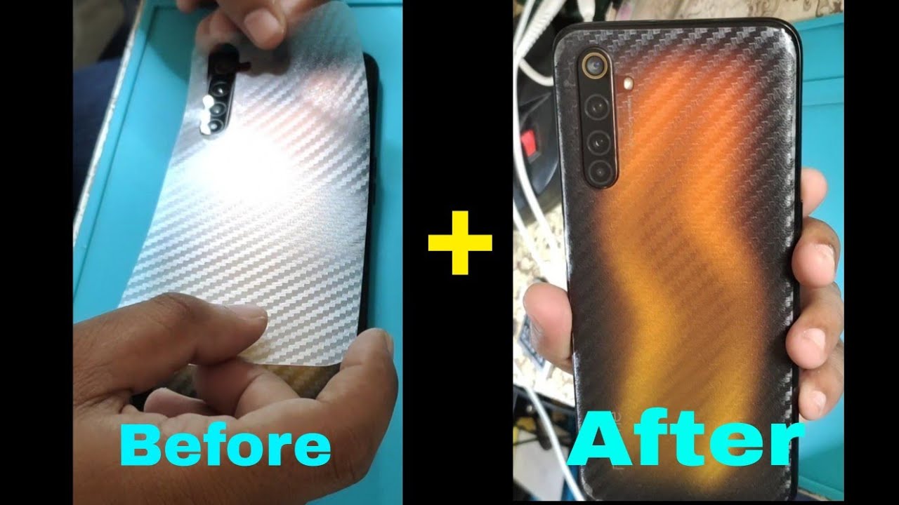 how to apply mobile back skins - YouTube