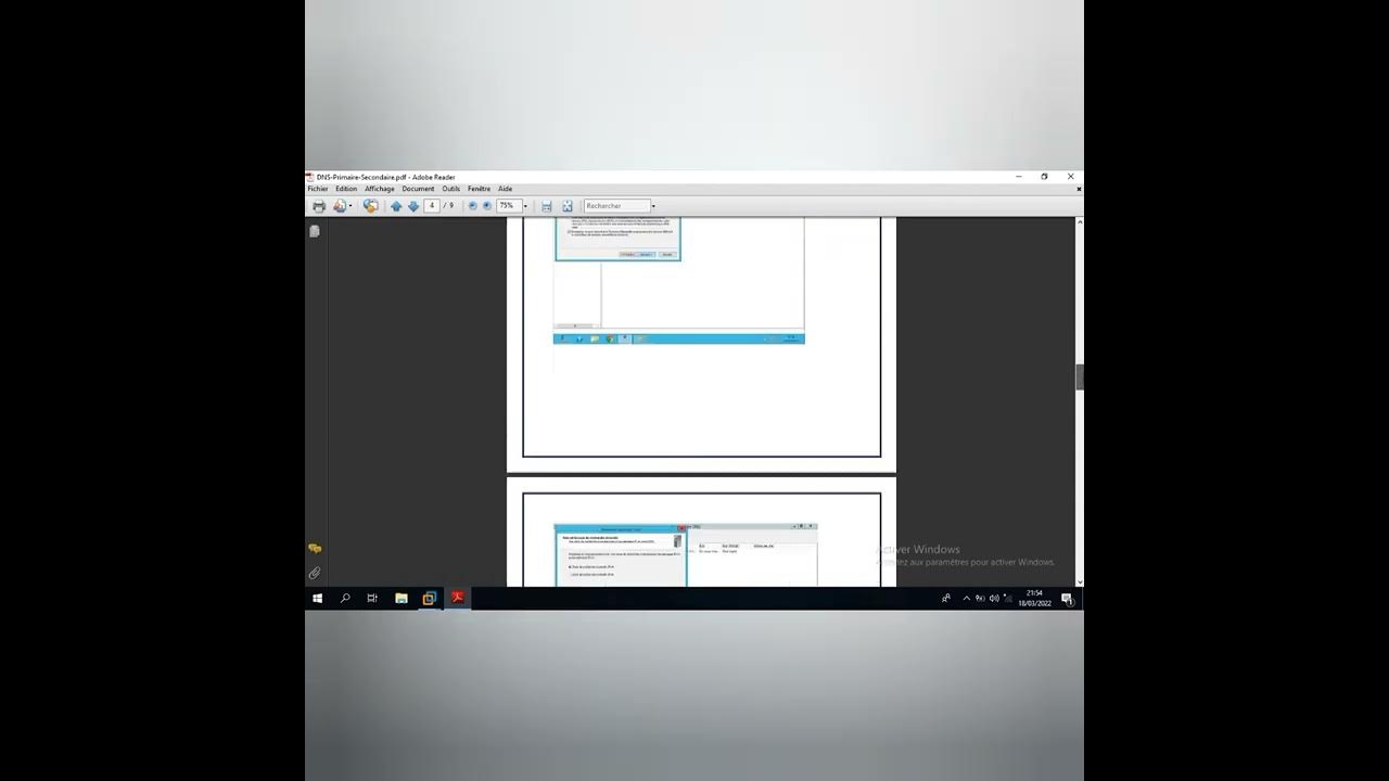 TP4: DNS (Installation et configuration de deux serveurs redondants) - YouTube