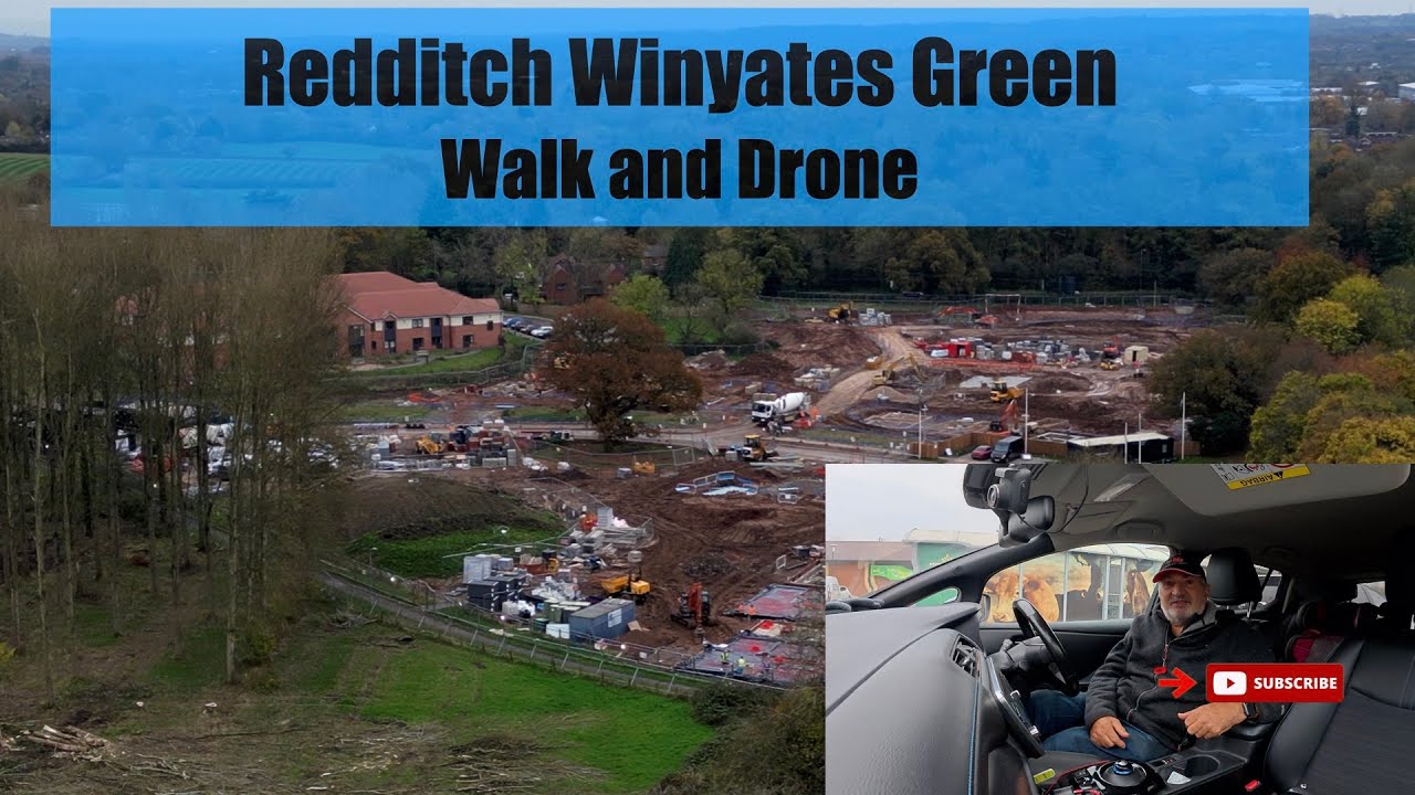 Redditch Winyates Green Walk And Drone and had a look at the new Arden ...