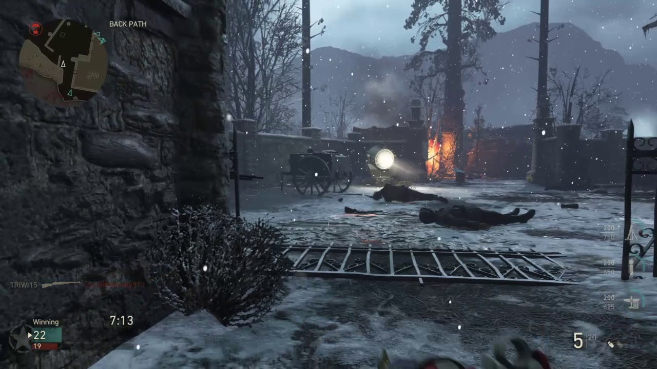 Getting 27 kills in COD WW2 - YouTube