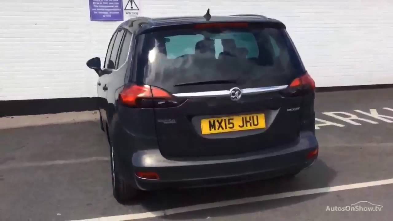 VAUXHALL ZAFIRA TOURER TECH LINE CDTI ECOFLEX S S GREY 2015 - YouTube
