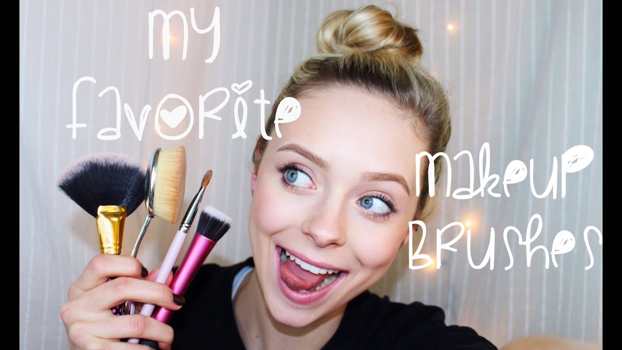 Current Favorite Makeup Brushes | Cosmobyhaley - YouTube