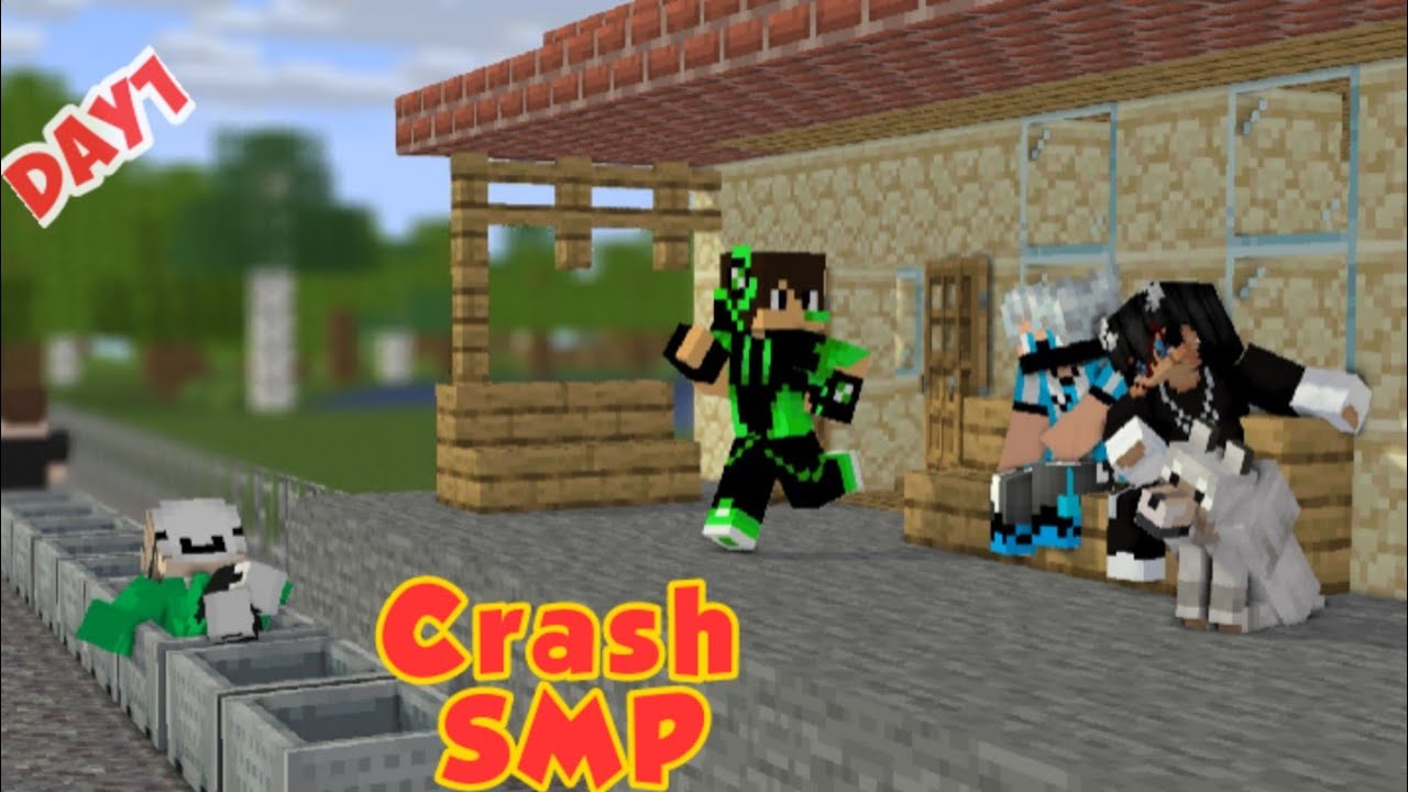 Crash SMP #Day1 (explaining everything ) - YouTube