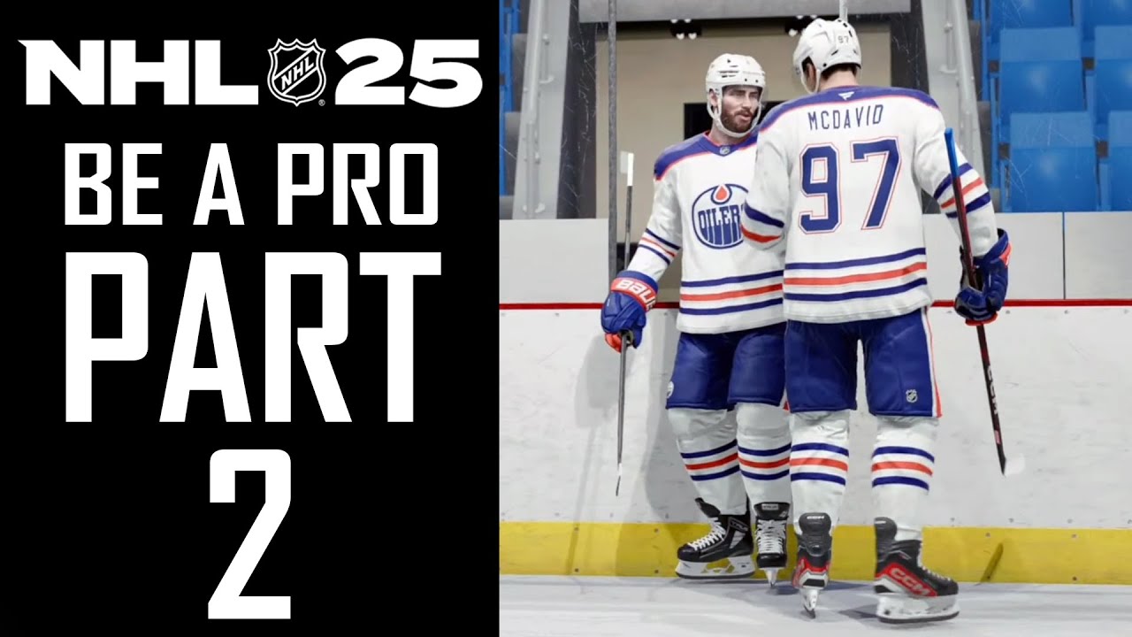 NHL 25 - Be A Pro - Gameplay Walkthrough - Part 2 - "Moved To The First ...