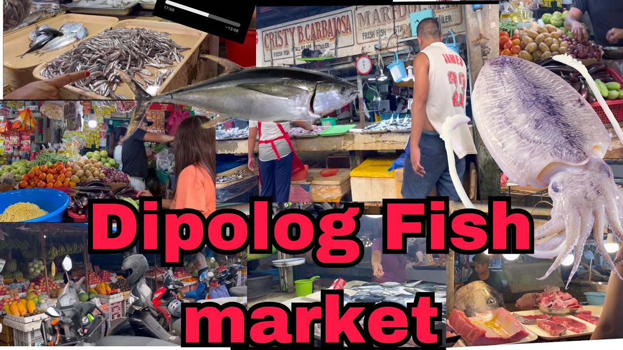 Dipolog City Fish Market,Meat , Vegetables and Fruits-1st Day - YouTube