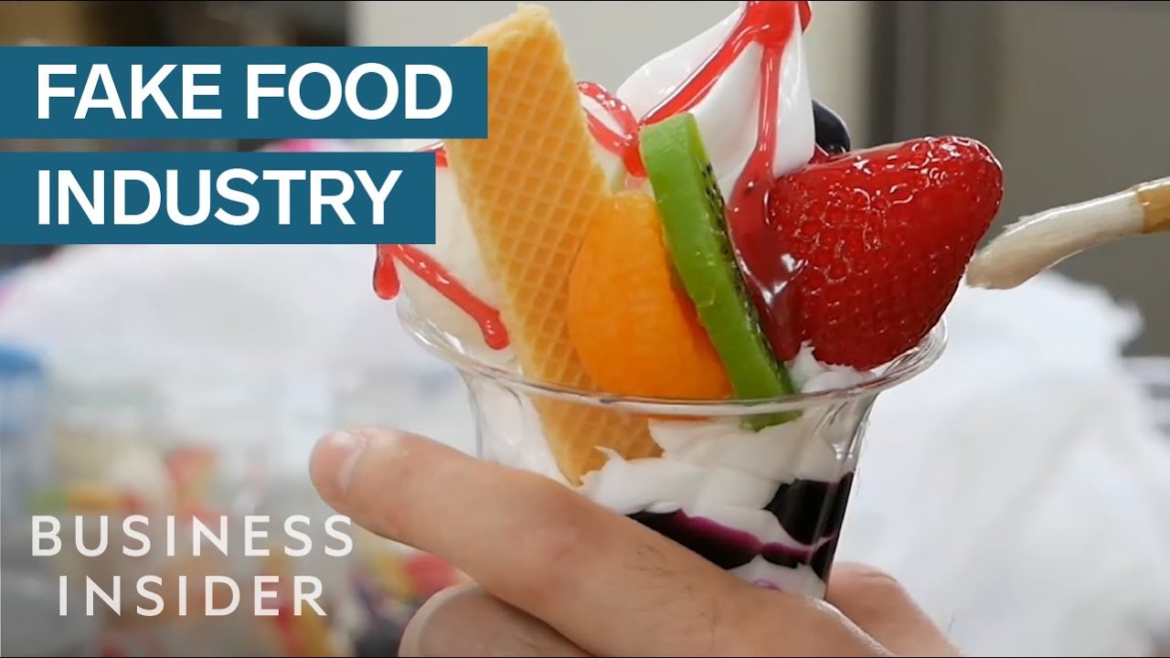 How Fake Food Became A $90 Million Industry In Japan - YouTube