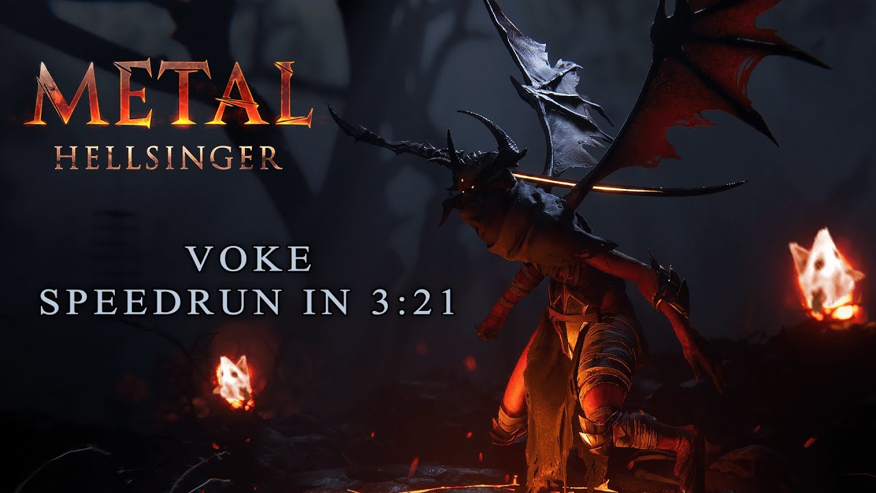 Metal: Hellsinger - Voke Speedrun in 3:21 - AFE - Any Difficulty - YouTube