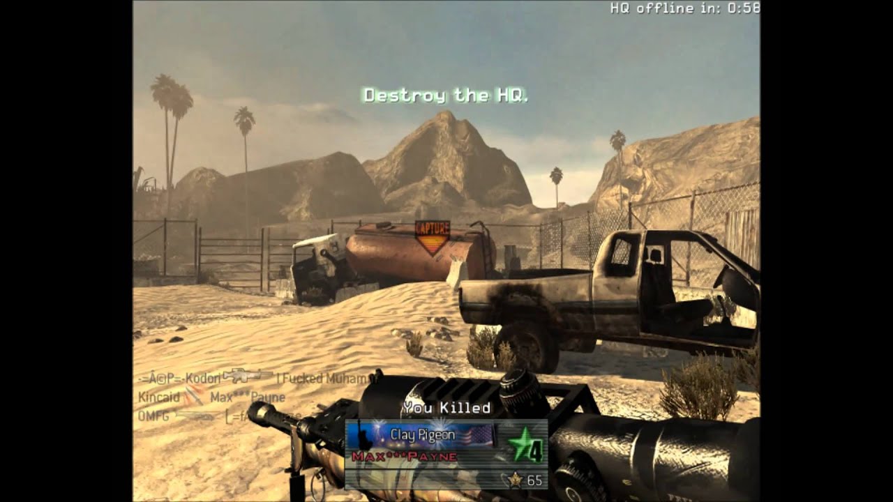 Call of Duty Modern Warfare 2 Sniper auf Rust - YouTube