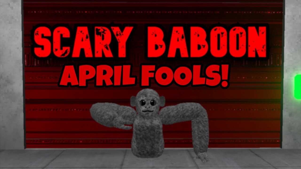 Scary baboon April fools is kinda funny! - YouTube