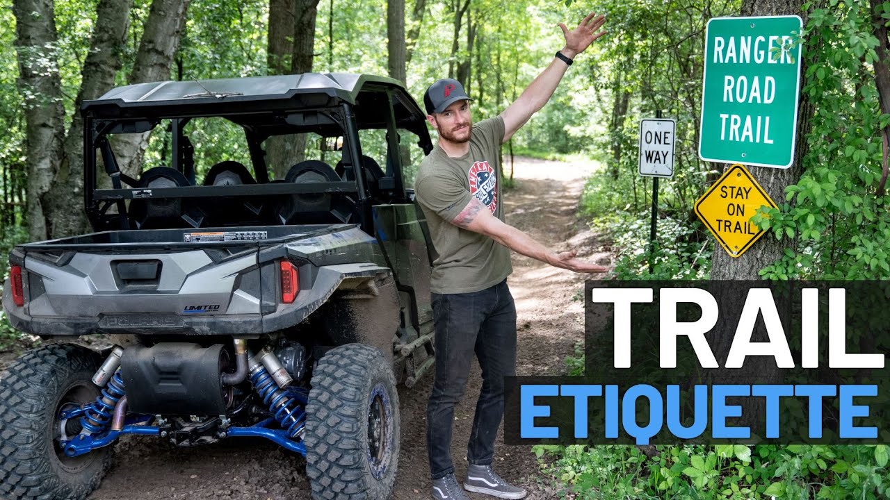 PROPER TRAIL ETIQUETTE! - TRAIL TALK EP. 13 | POLARIS OFF-ROAD VEHICLES ...