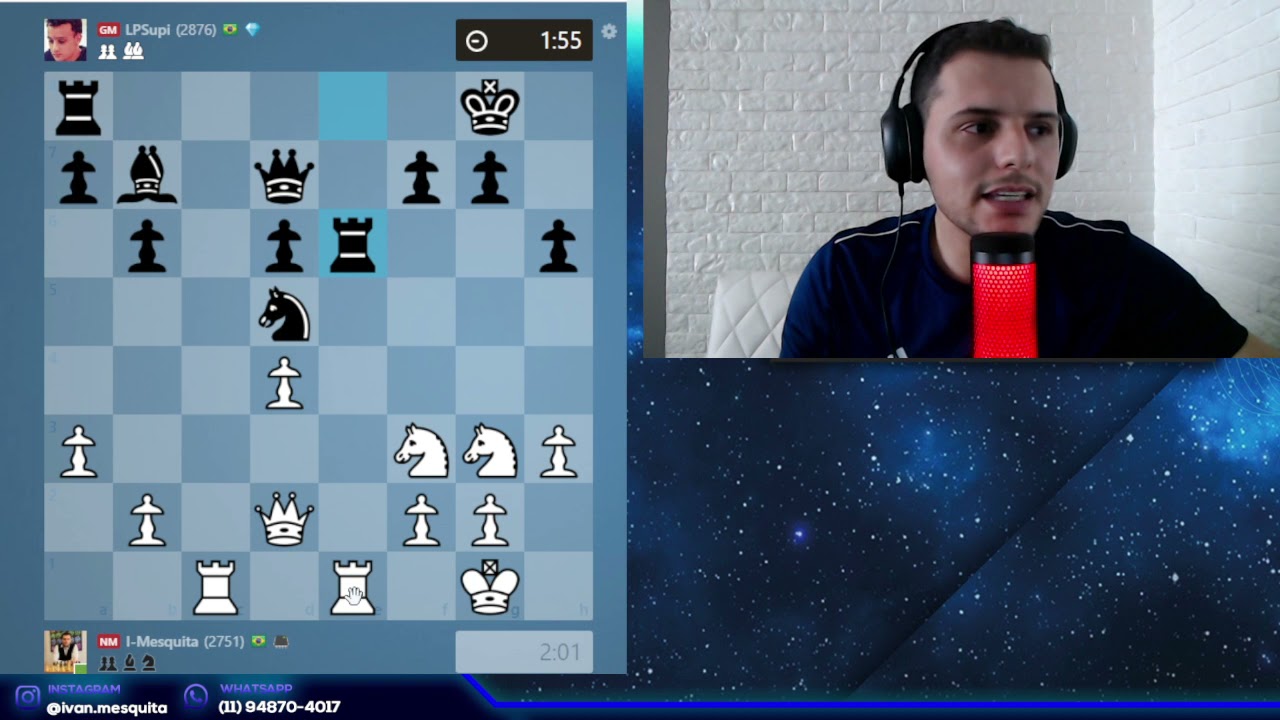 O dia que ganhei o GM Luis Paulo Supi no Chess.com! - YouTube