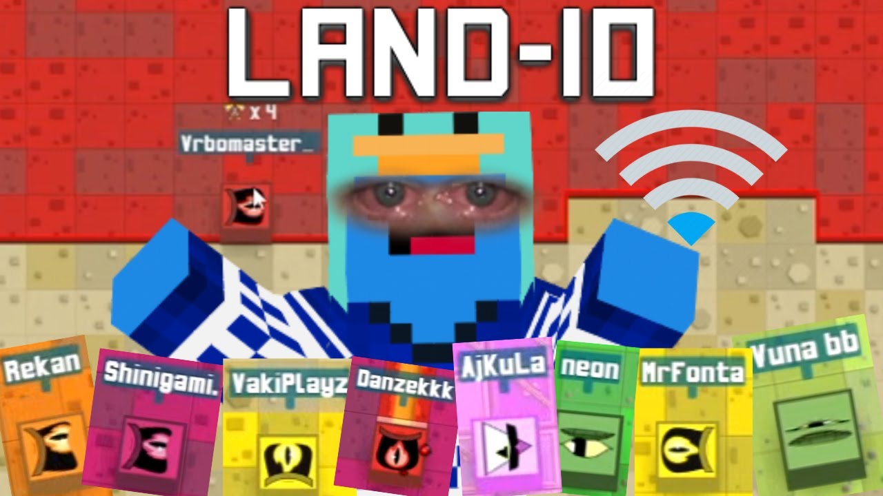 DOMINIRAM NA LOŠEM PINGU | Land-Io Discord event - YouTube
