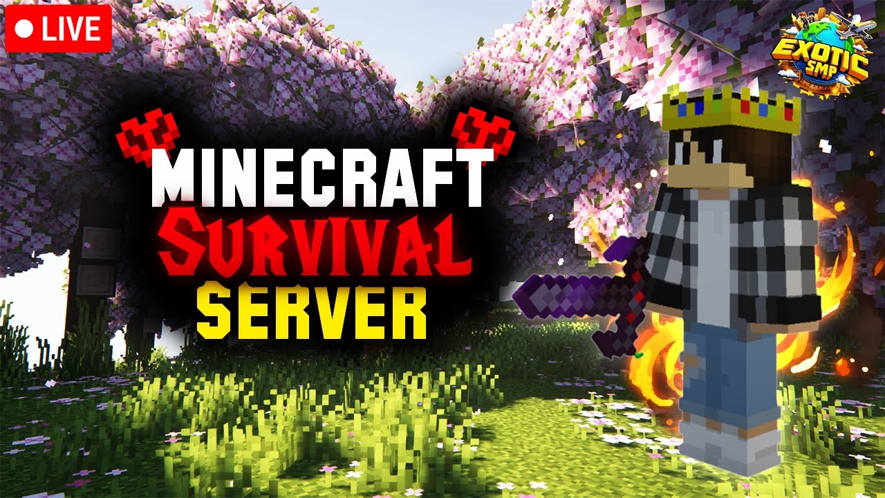 RG CRAFT | Minecraft Live 🔴 Public SMP | Java + Pe | 24/7 #shortlive # ...