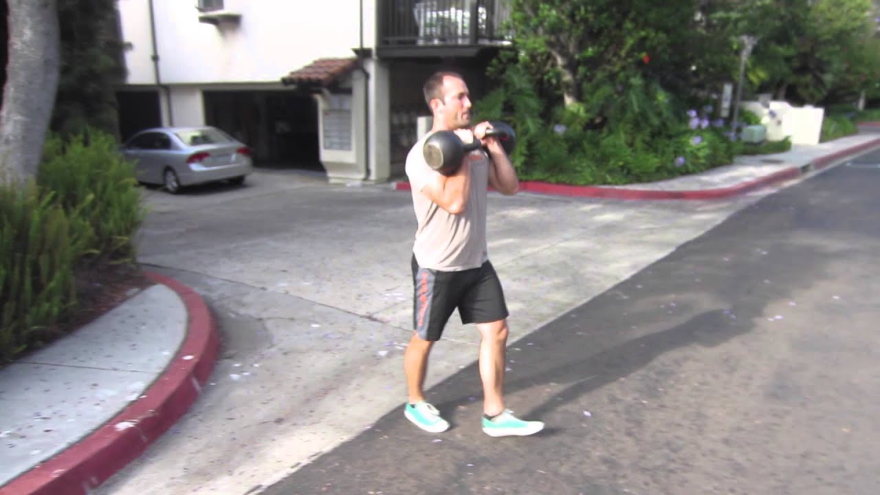 Double Kettlebell Rack Carry - YouTube